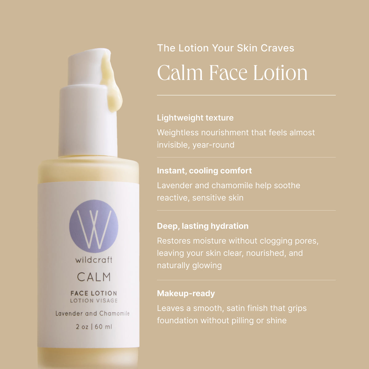 Calm Face Lotion - Wildcraft
