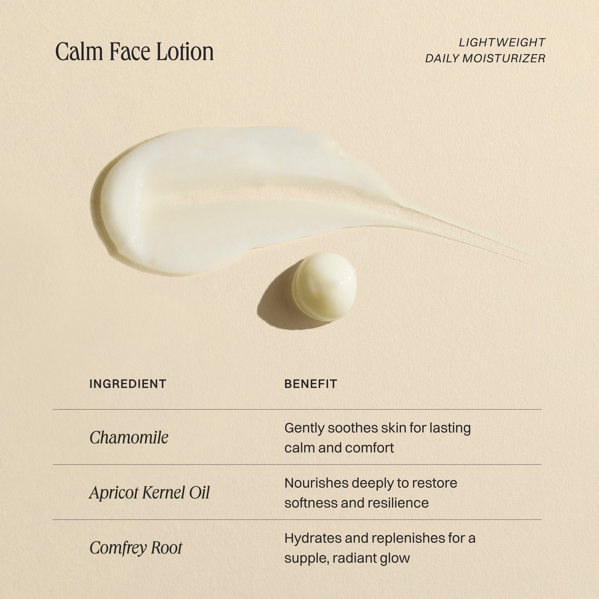 Calm Face Lotion - Wildcraft